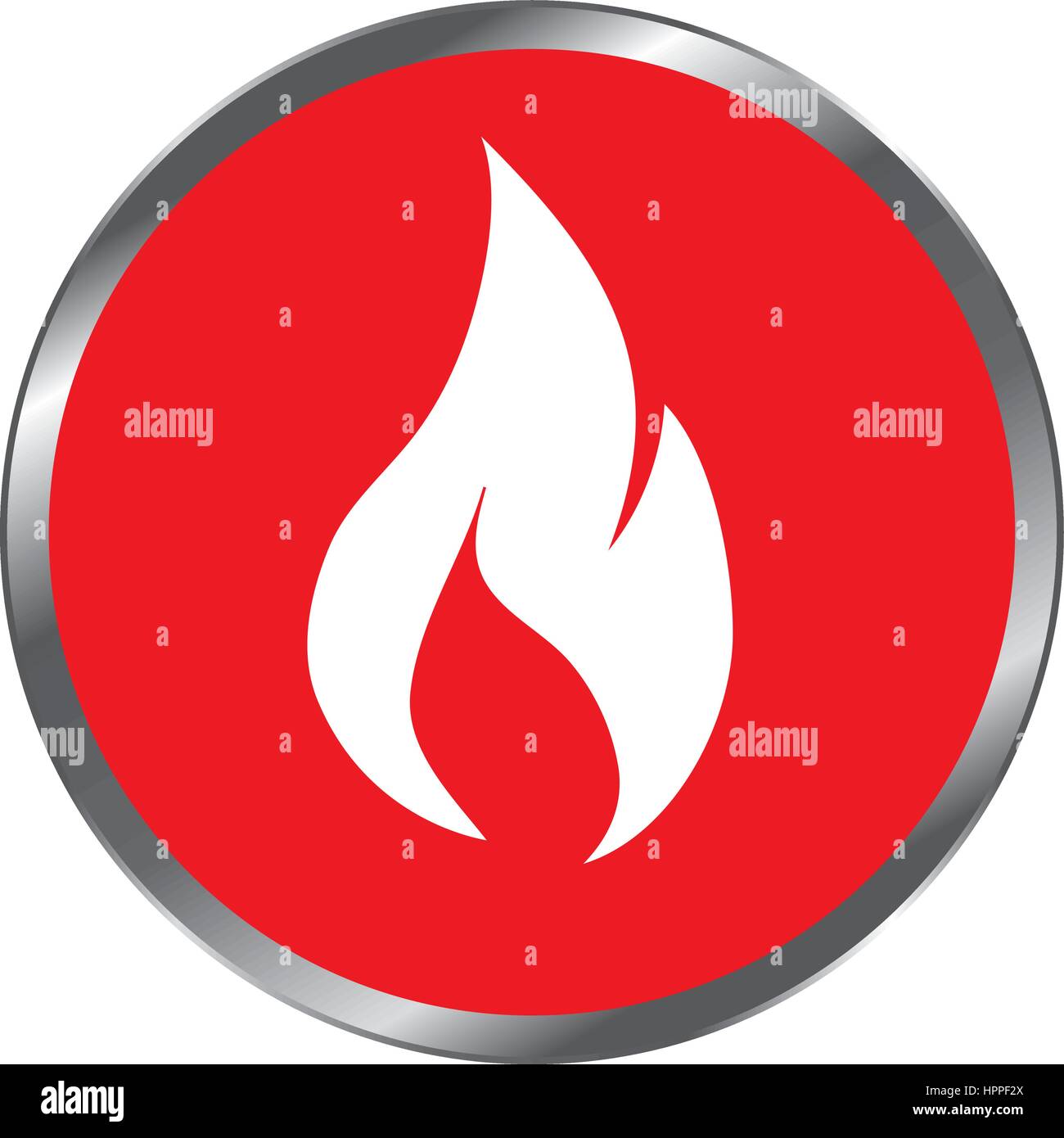 Fire Hazard Sign Stockfotos und -bilder Kaufen - Alamy