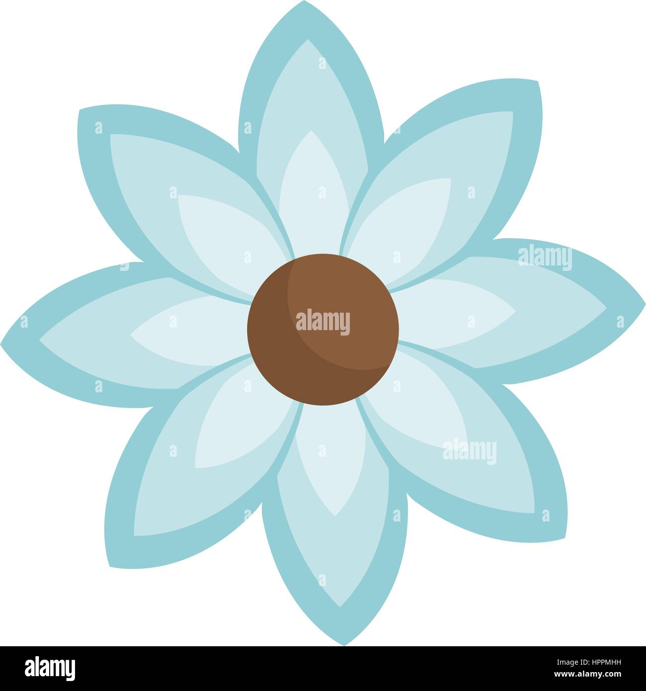 Blume symbol Stock-Vektorgrafiken kaufen - Alamy
