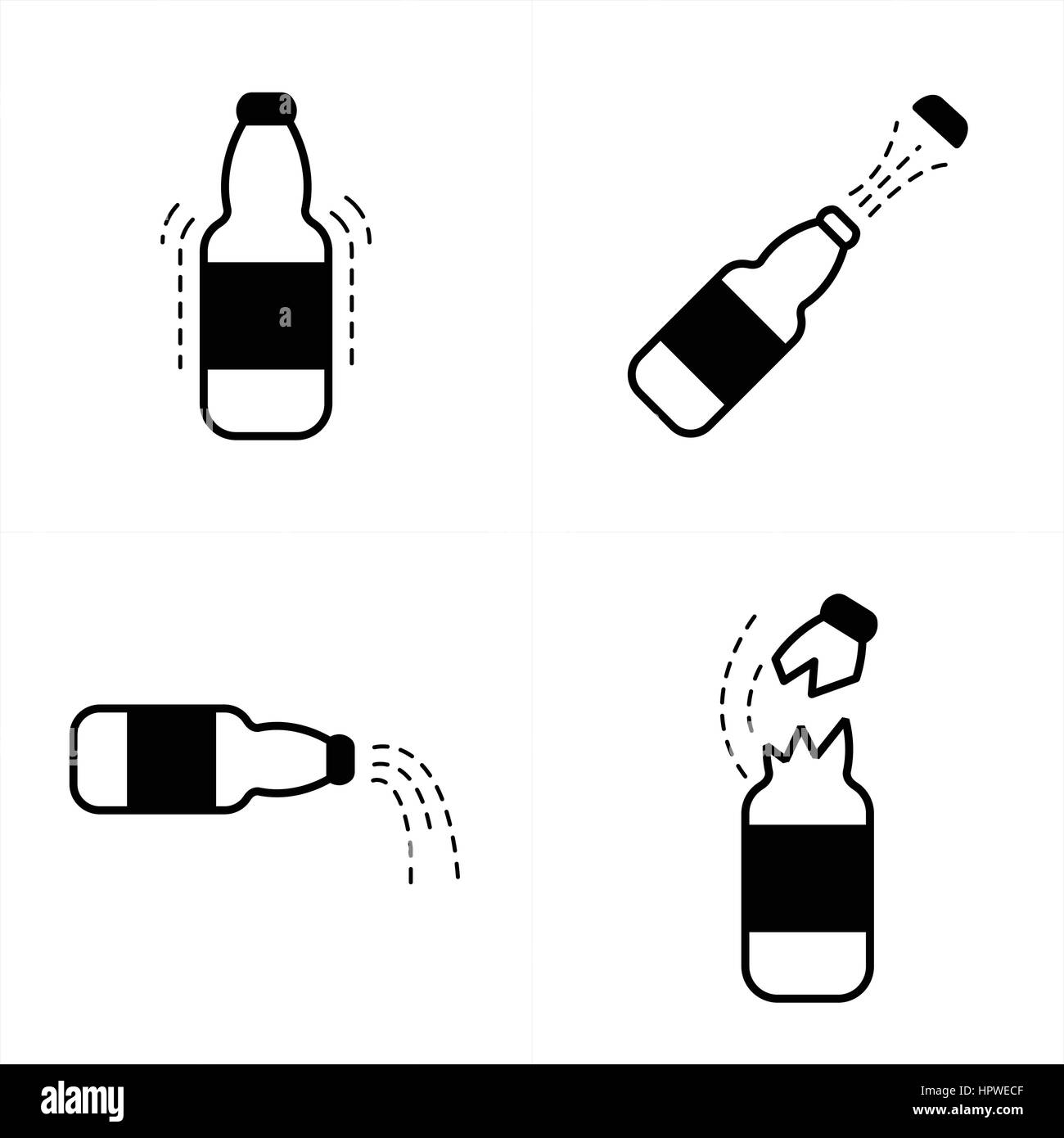 Cola flasche symbol vektor vektoren -Fotos und -Bildmaterial in hoher ...