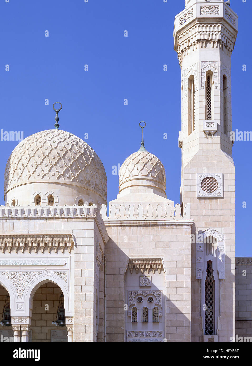 Jumeirah Moschee, Al-Jumeirah Road, Jumeirah, Dubai, Vereinigte ...