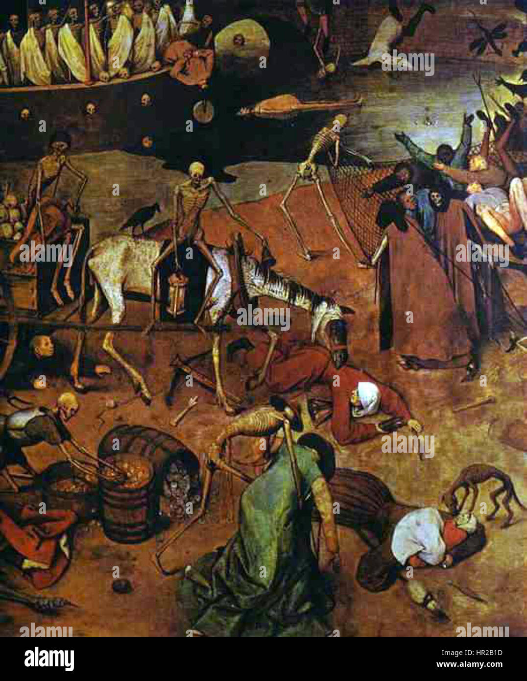 Pieter Bruegel der Elder-The Triumph des Todes - Detail 1 ...
