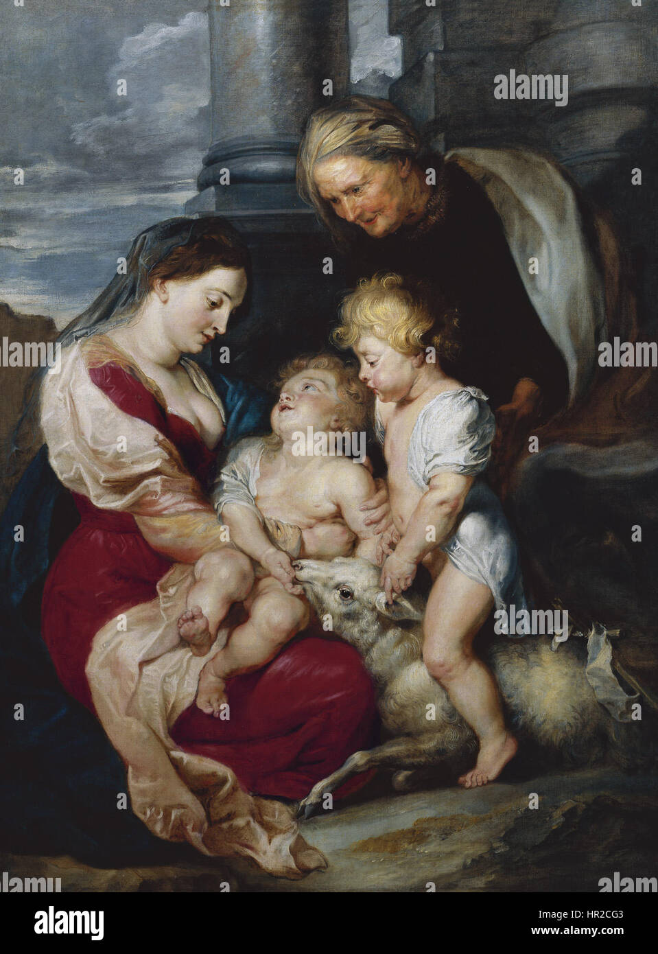 Die jungfrau und kind mit sankt peter und saint paul -Fotos und -Bildmaterial in hoher Auflösung ...