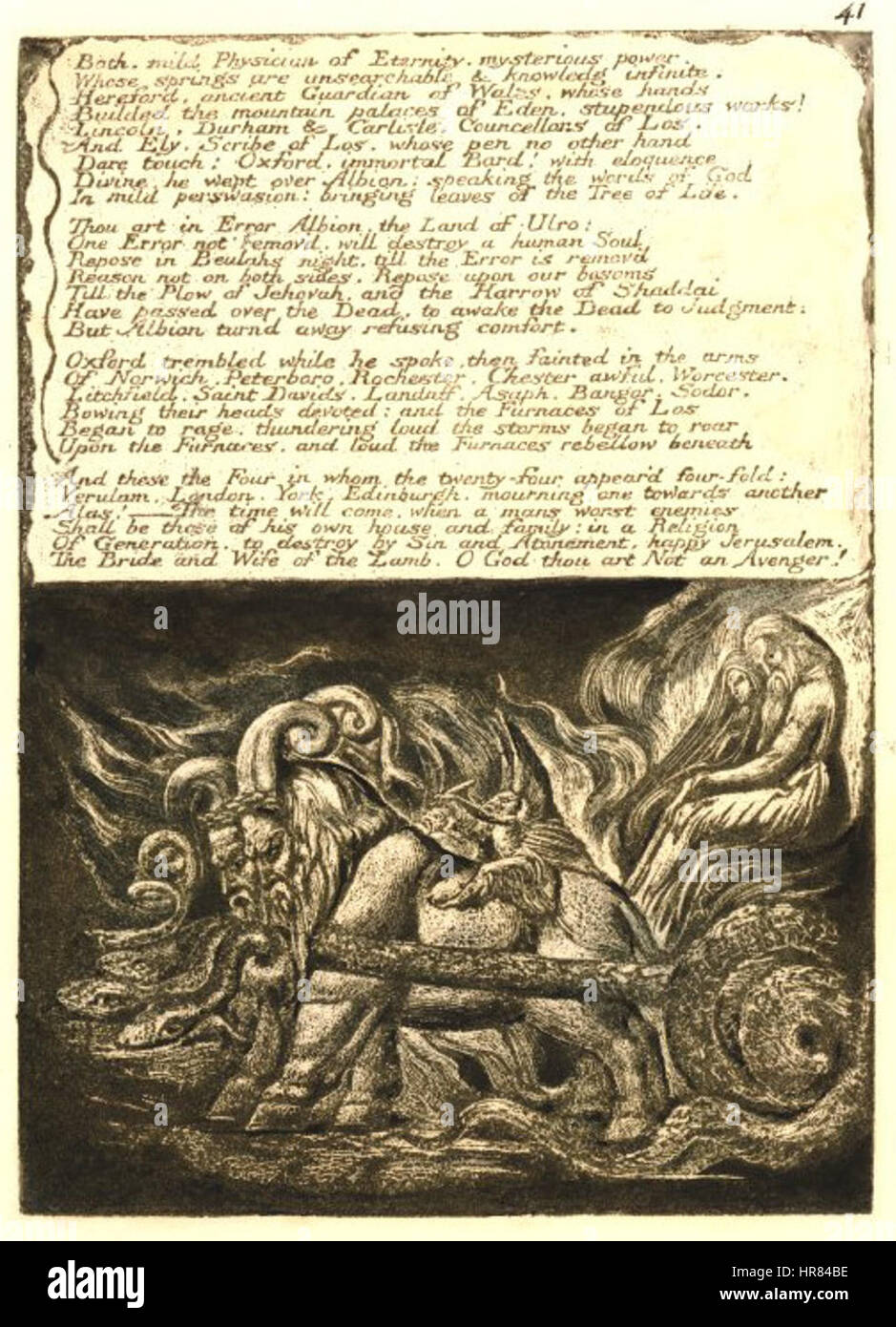 William blake painting jerusalem -Fotos und -Bildmaterial in hoher ...