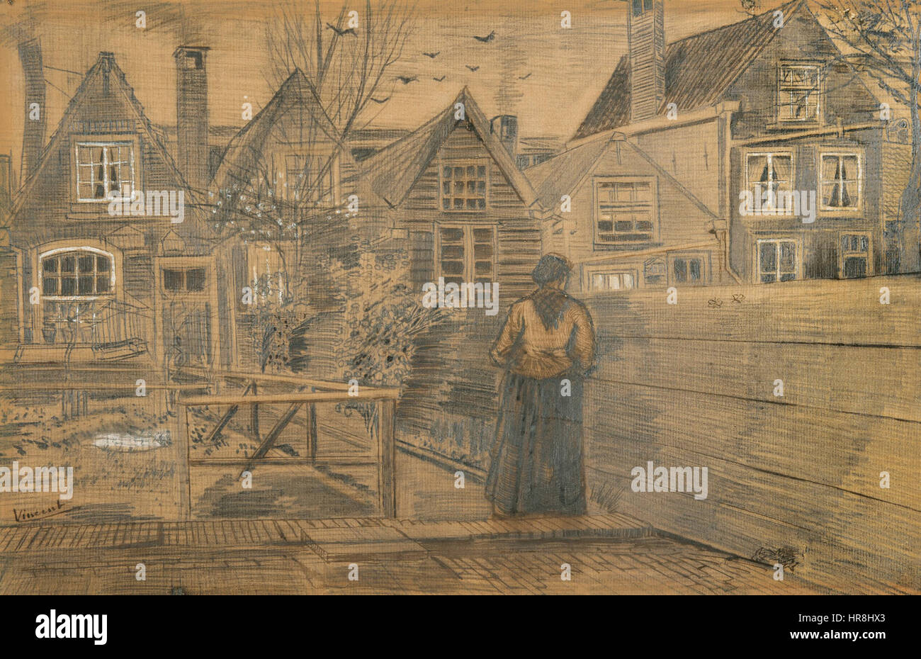 Vincent Van Gogh - Sien Mutterhaus (1882 Stockfotografie - Alamy