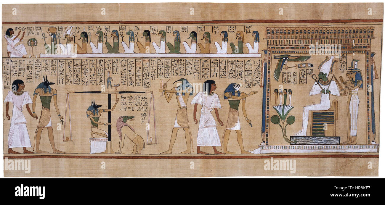 Das urteil des osiris -Fotos und -Bildmaterial in hoher Auflösung – Alamy