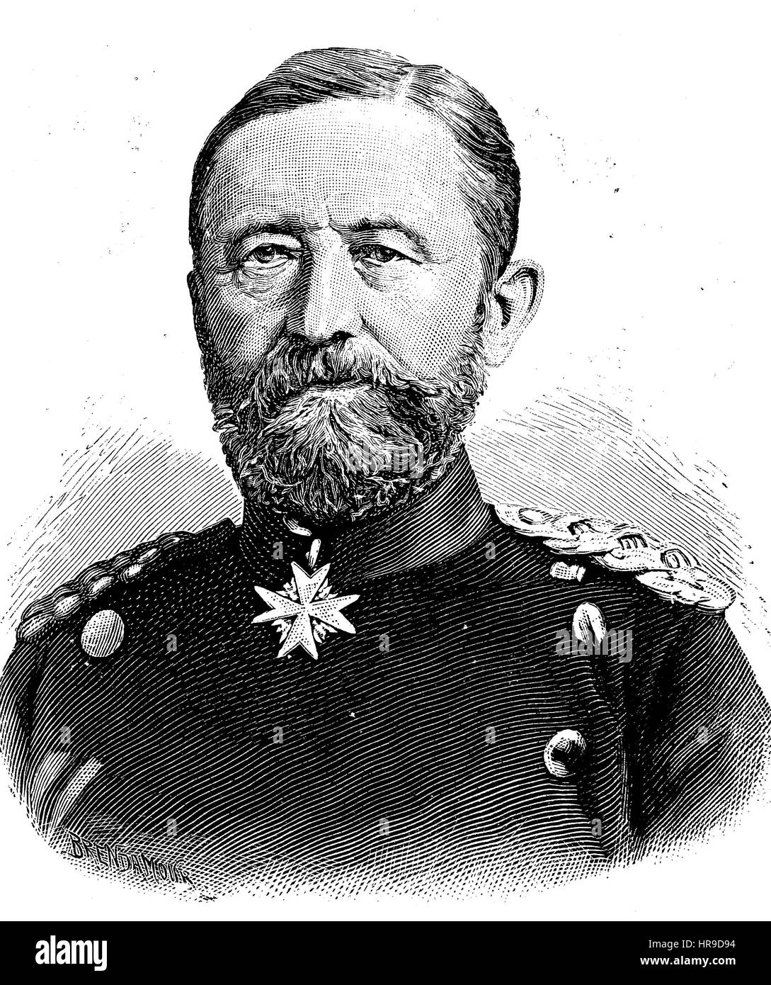Kurt von Sperling, 1850-1914, war ein preußischer General der ...