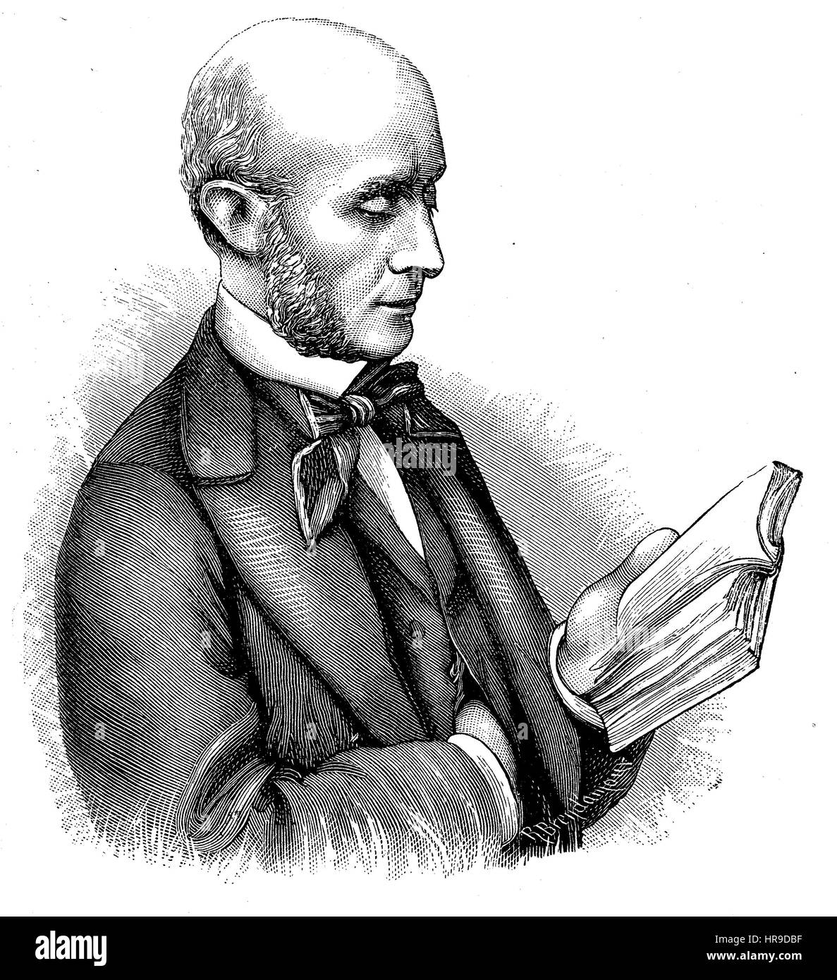 Vincent war Graf Benedetti, 1817-1900, ein französischer Diplomat. Er ...