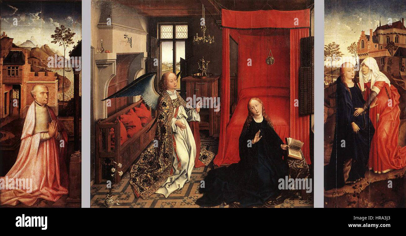 Annunciation triptych -Fotos und -Bildmaterial in hoher Auflösung – Alamy