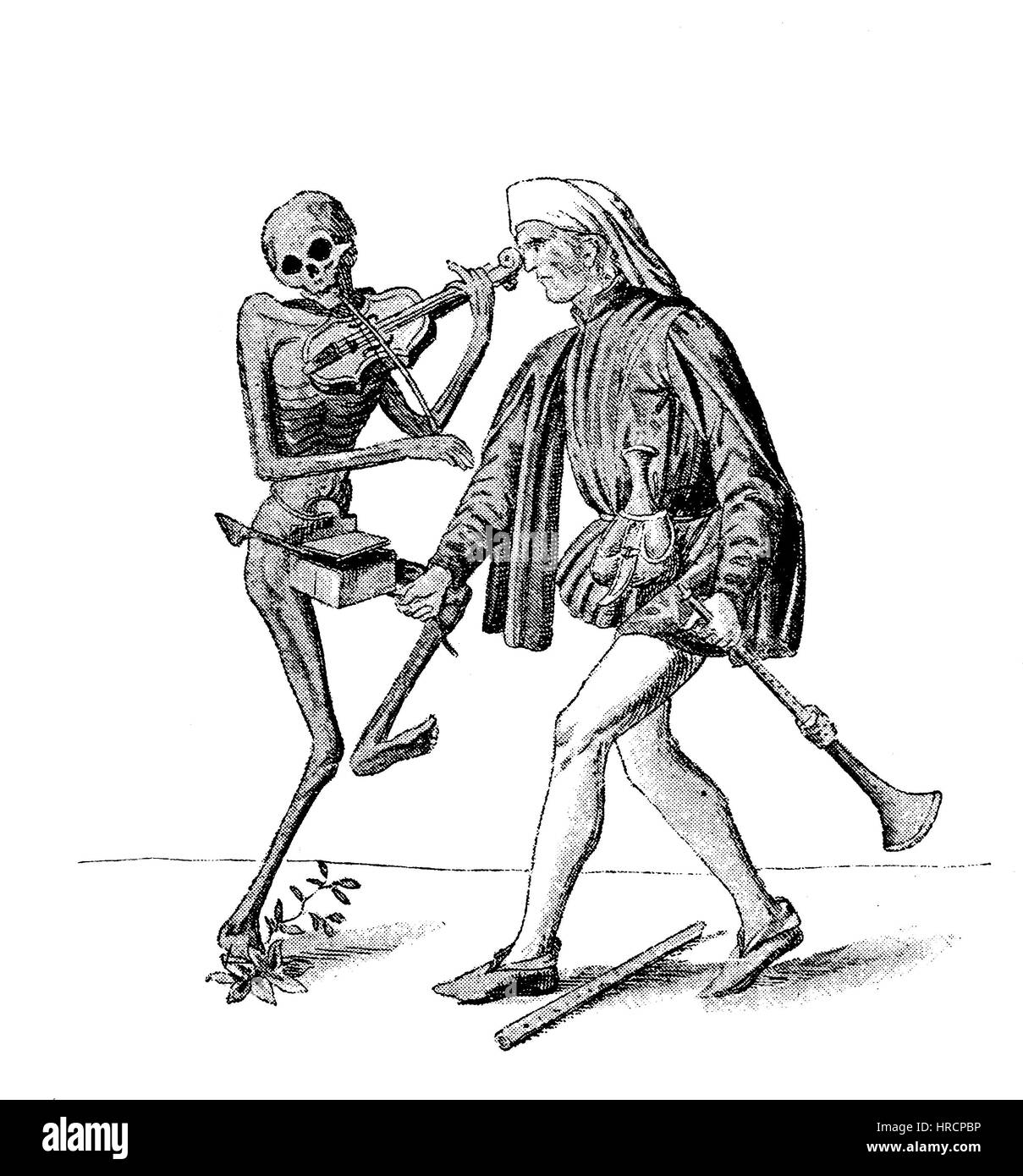 Death dance Ausgeschnittene Stockfotos und -bilder - Alamy