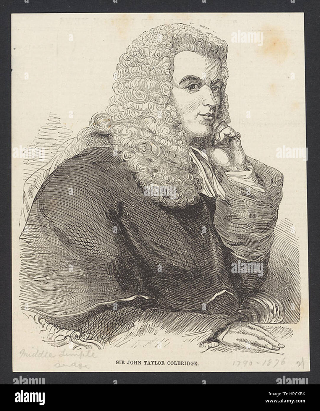 Sir john taylor coleridge -Fotos und -Bildmaterial in hoher Auflösung ...