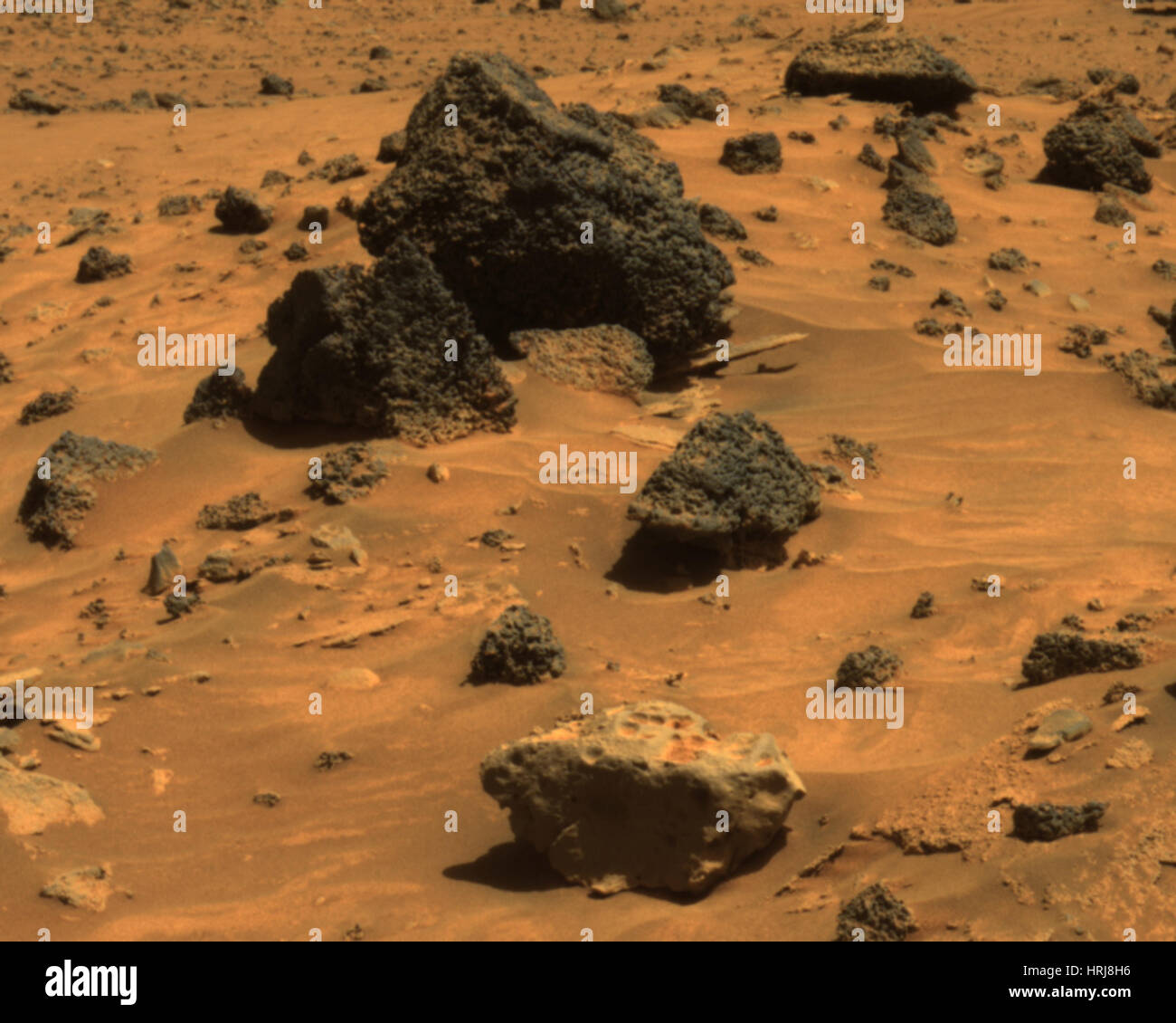 Mars Exploration Rover Spirit Mission, mögliche Meteorit ...