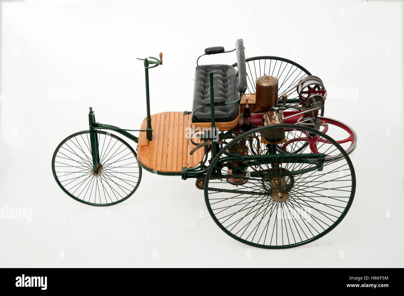 Modell des 1885 Benz 3 Wheeler Stockfotografie - Alamy