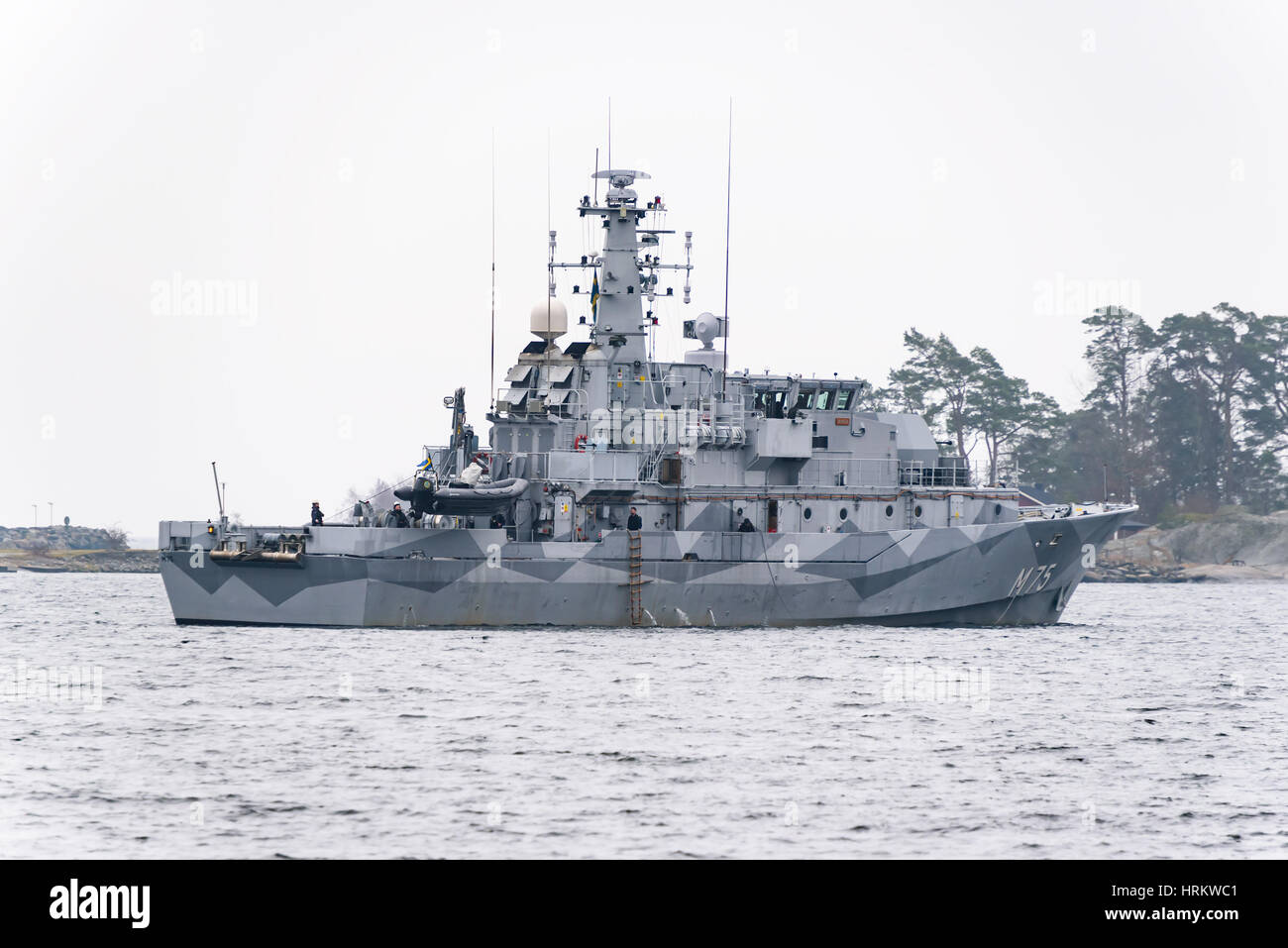 Karlshamn, Schweden - 2. März 2017: Dokumentarfilm über die schwedische ...