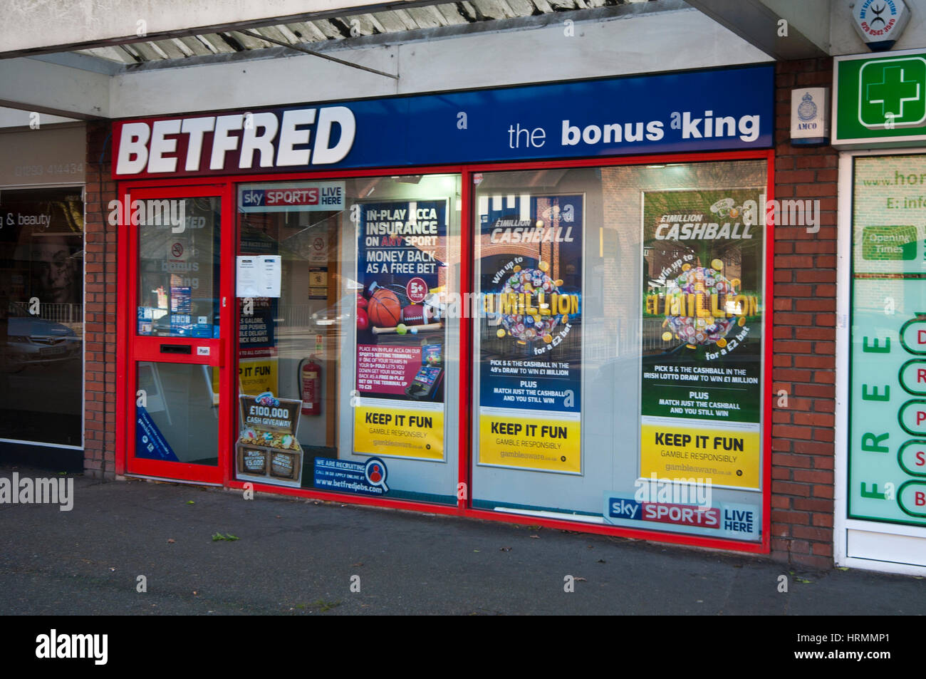 Betfred shop -Fotos und -Bildmaterial in hoher Auflösung – Alamy