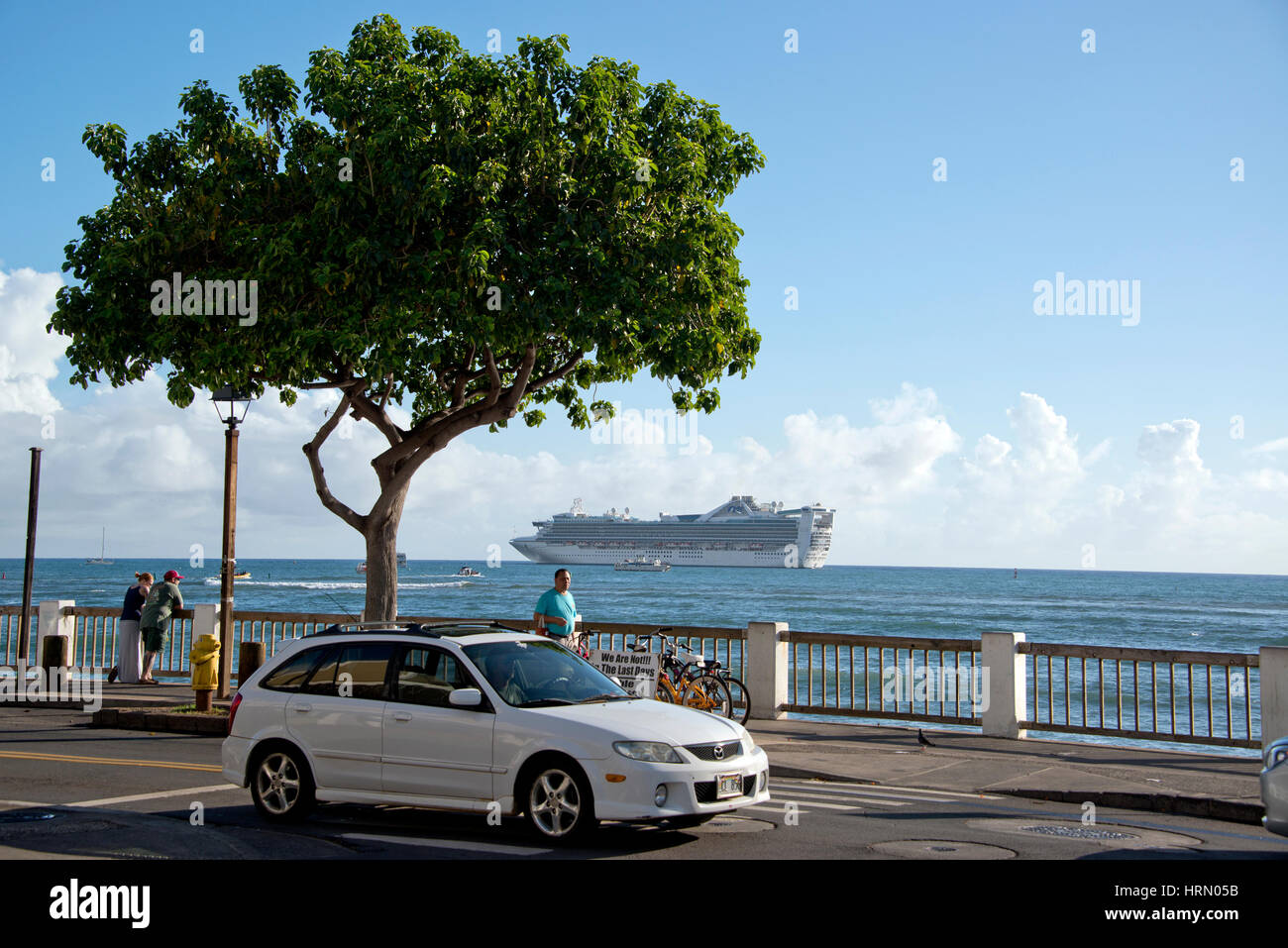Maui, Hawaii. 2. März 2017. Der Star Princess ankerten im Hafen von ...