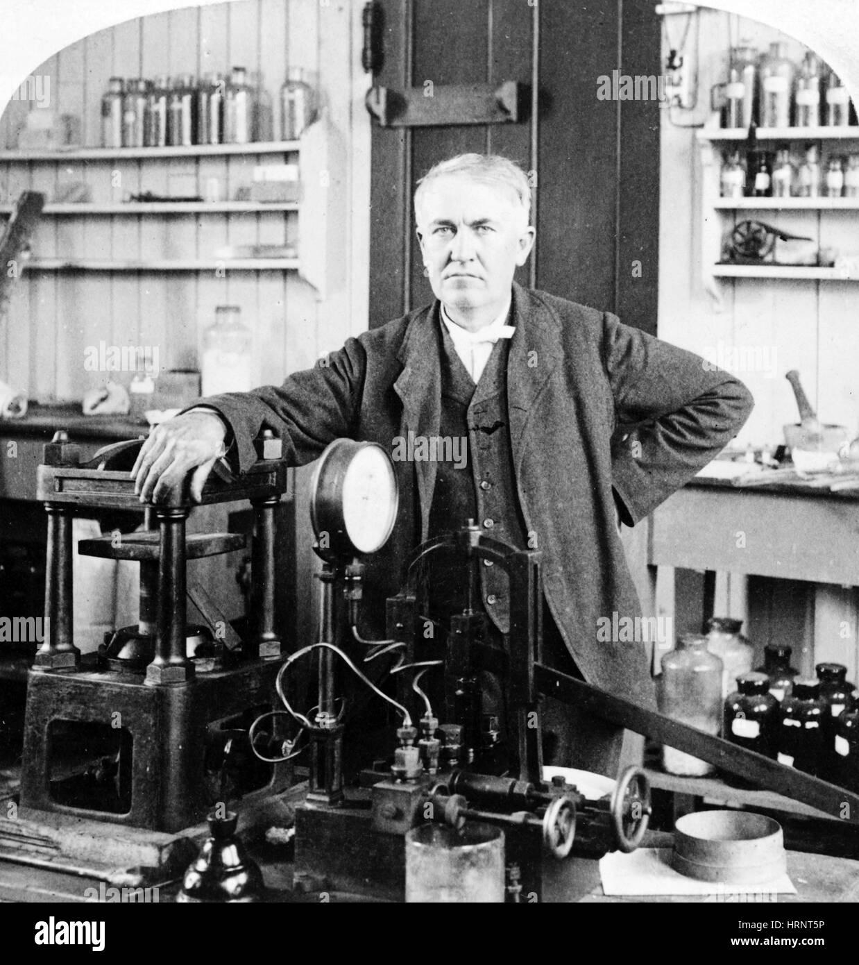 Thomas Edison Telegraph Stockfotos und -bilder Kaufen - Alamy