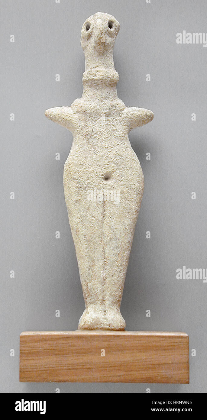Syro-Hittite Terrakotta Figur, Anatolien Stockfotografie - Alamy