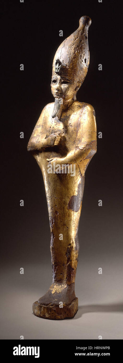 Osiris, der ägyptische Gott des jenseits Stockfotografie - Alamy