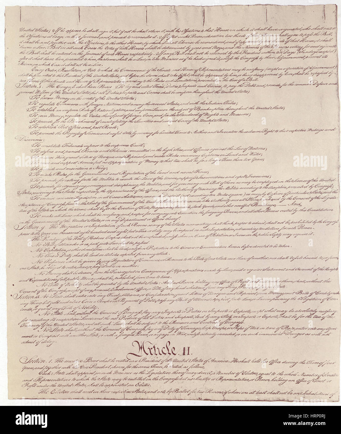 Us constitution -Fotos und -Bildmaterial in hoher Auflösung – Alamy