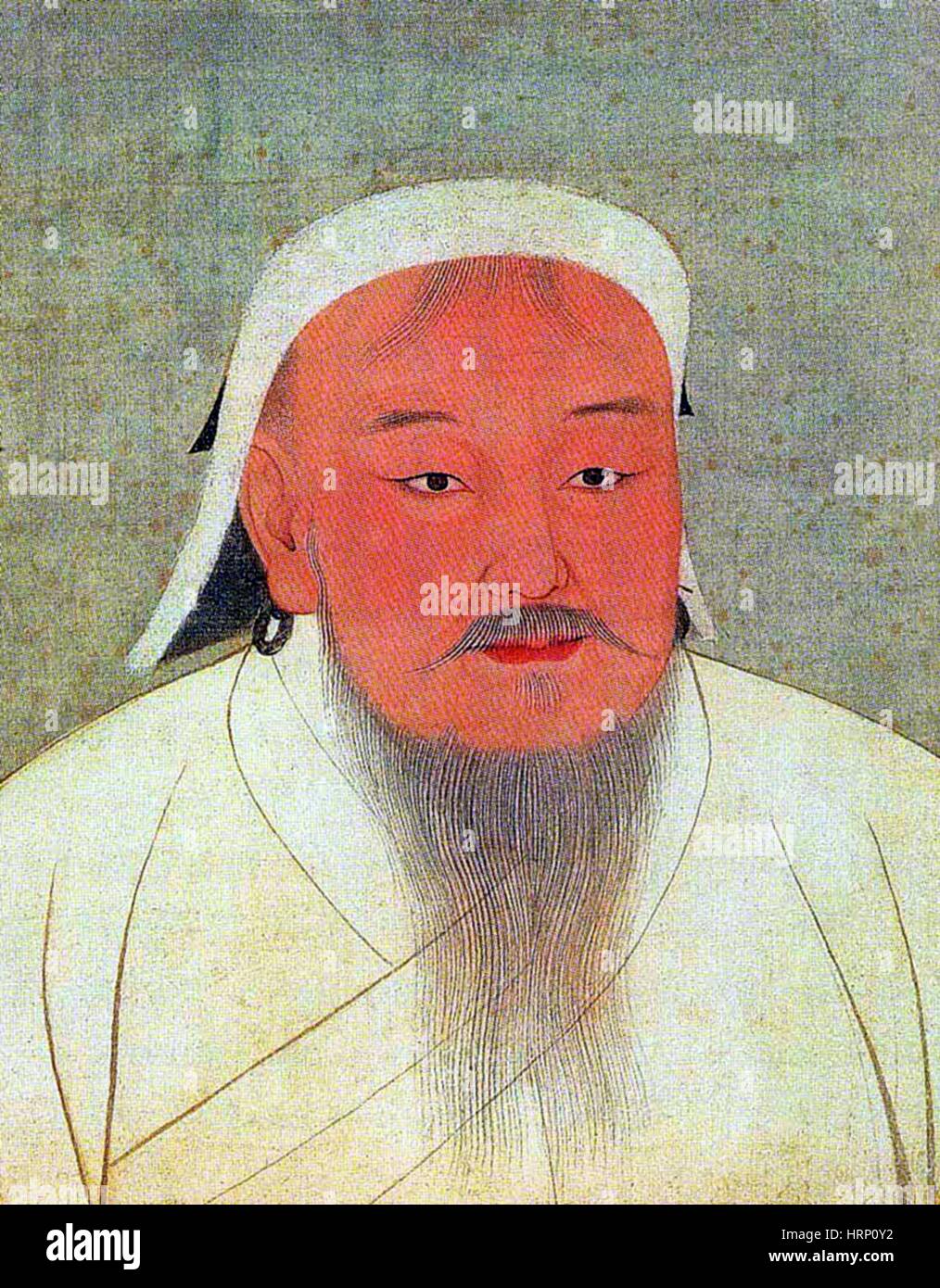 Dschingis Khan, Supreme Kaiser der Mongolen Stockfotografie - Alamy