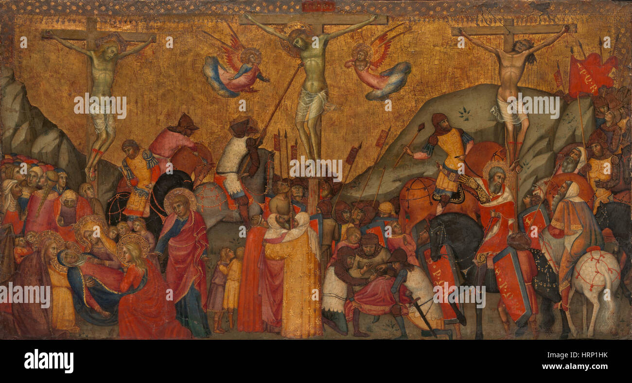 Crucifixion jesus painting -Fotos und -Bildmaterial in hoher Auflösung – Alamy