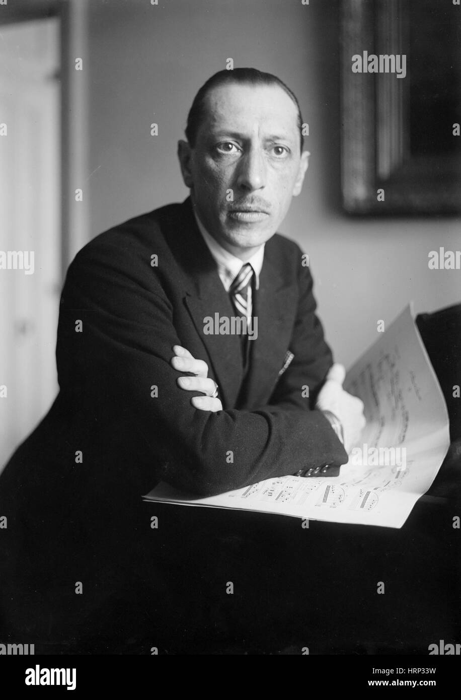 Berühmter komponist igor strawinsky -Fotos und -Bildmaterial in hoher ...