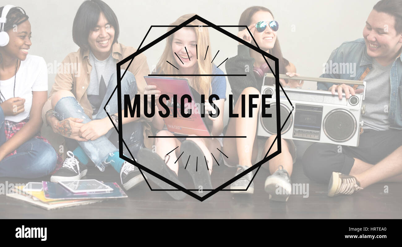 Logo vector music -Fotos und -Bildmaterial in hoher Auflösung – Alamy