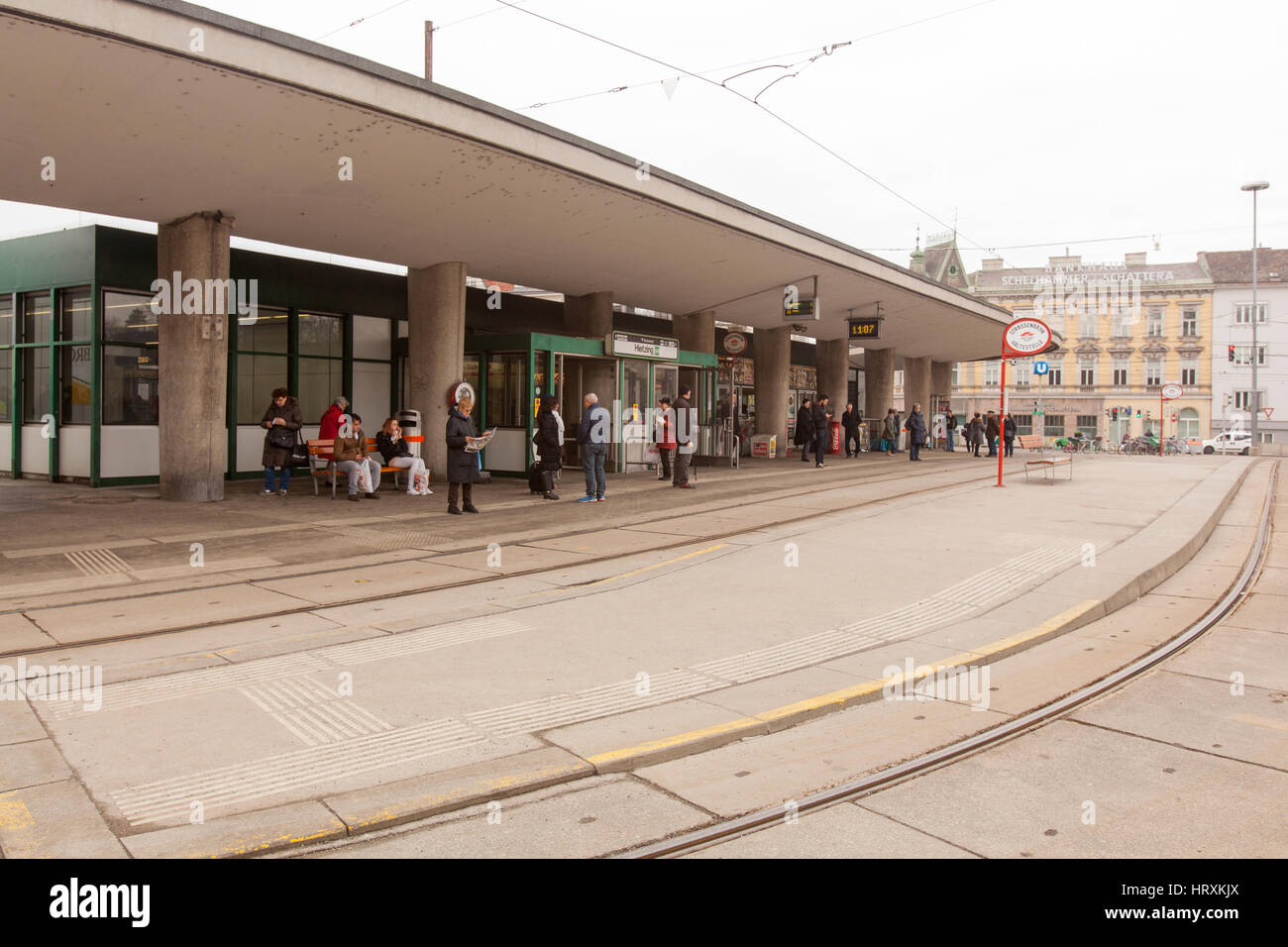 Station Hietzing, Wien, Österreich Stockfotografie - Alamy