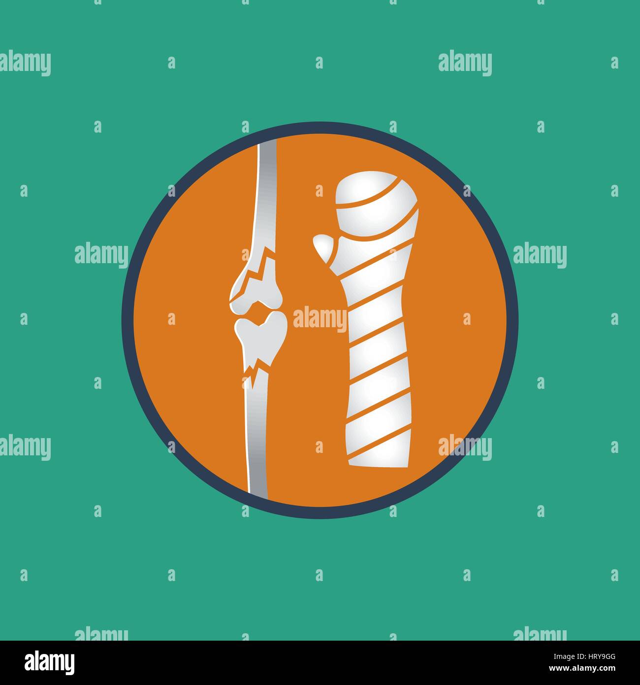 Traumatologie und Trauma Chirurgie Logo Vektor Icon-design Stock ...