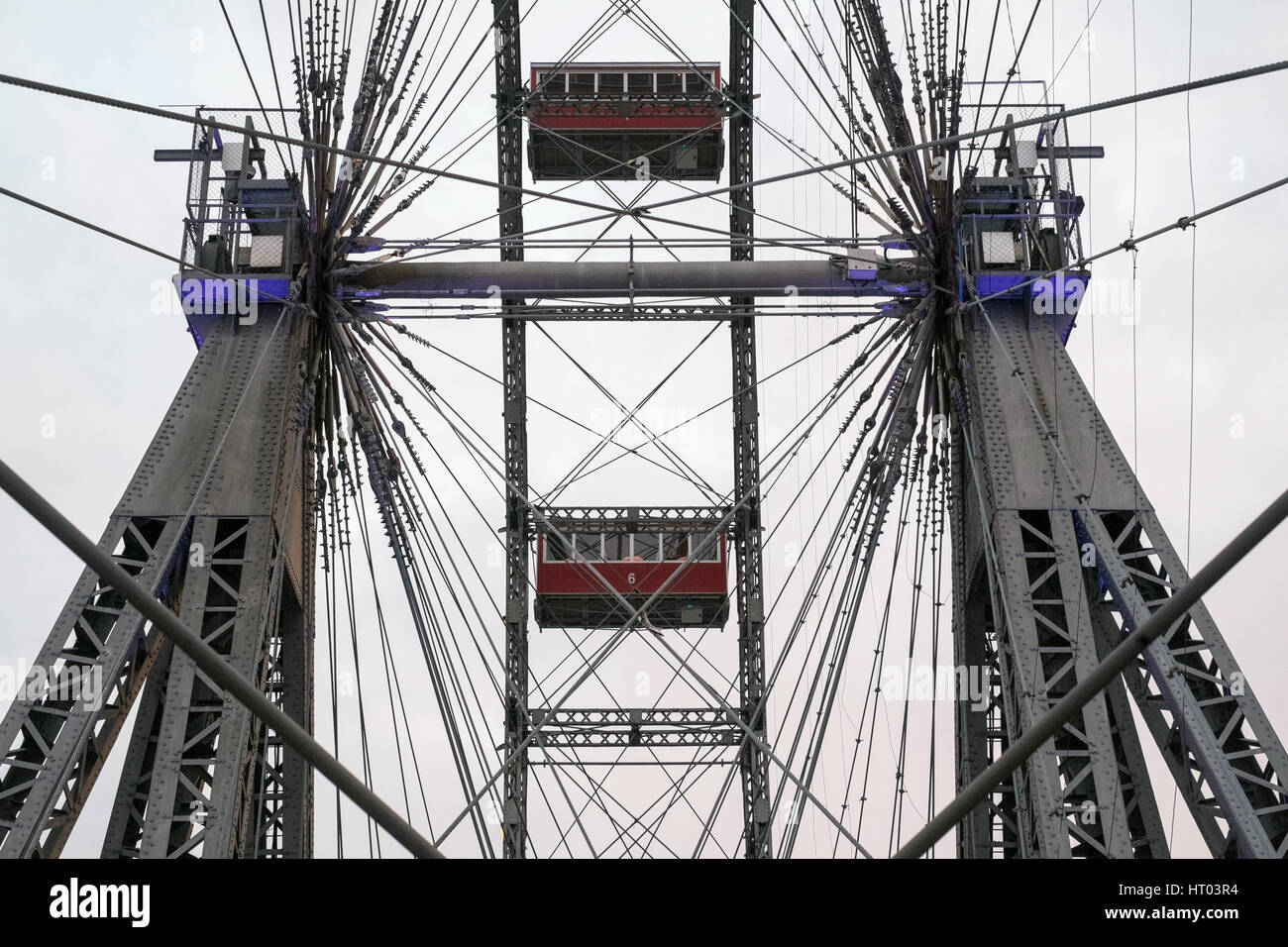 Wiener riesenrad riesenrad Stockfotos und -bilder Kaufen - Alamy