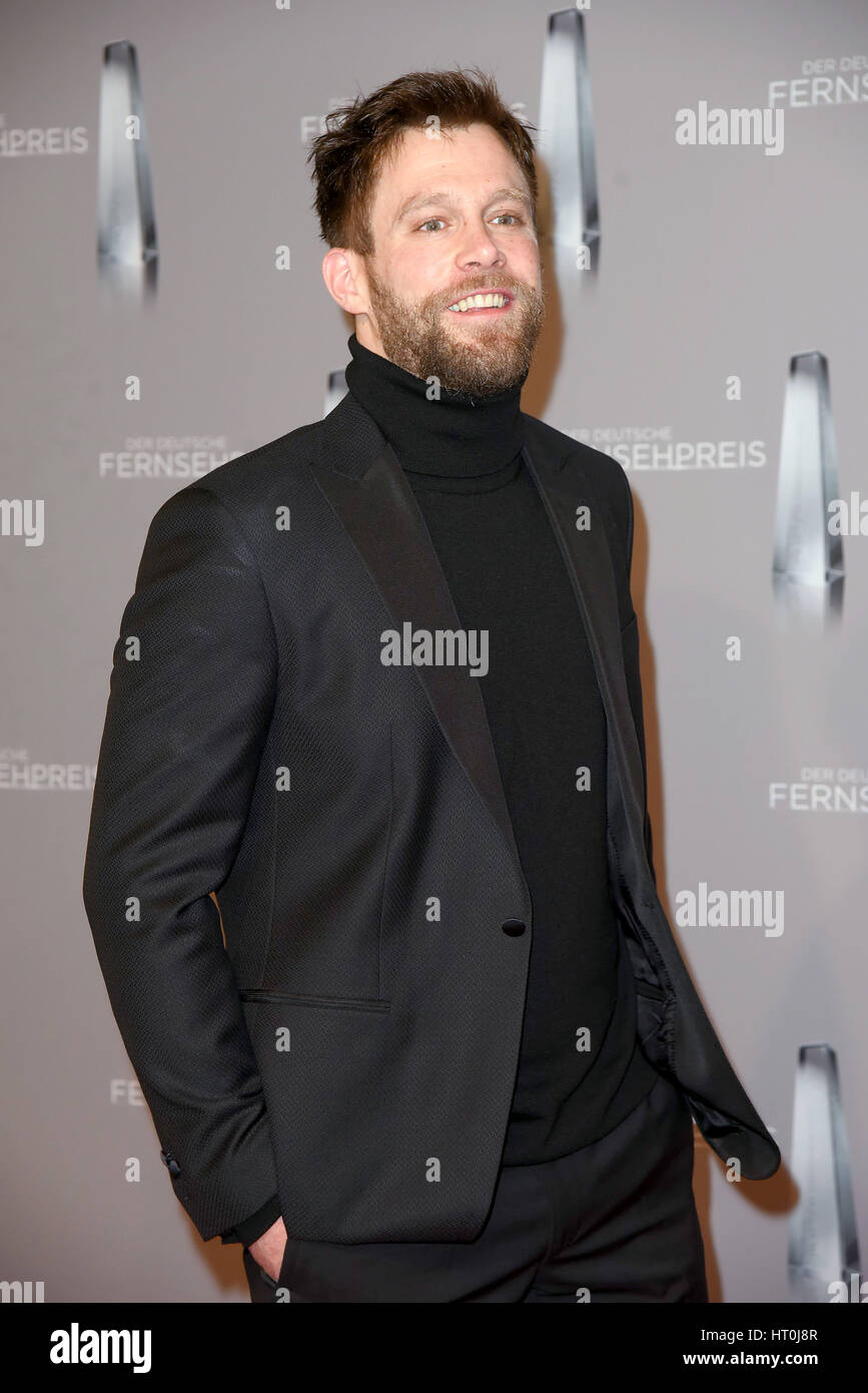 Deutscher Fernsehpreis 2017 bei Rheinterassen. Mitwirkende: Ken Duken ...