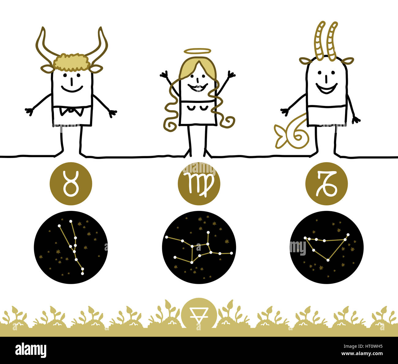 Simbolos del zodiaco -Fotos und -Bildmaterial in hoher Auflösung – Alamy