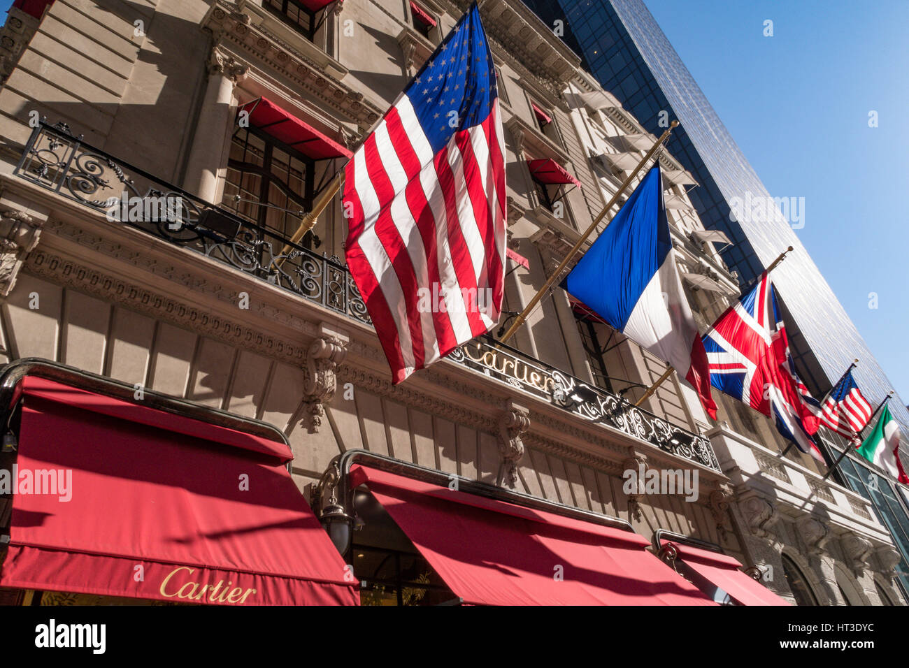 Cartier Mansion on Fifth Avenue, New York, USA Stockfotografie - Alamy