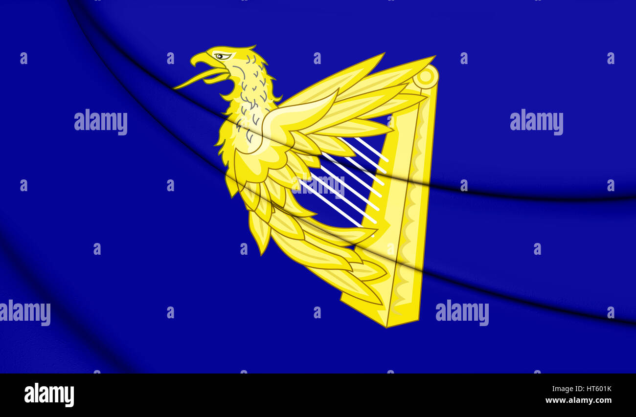 Irish harp illustration -Fotos und -Bildmaterial in hoher Auflösung – Alamy