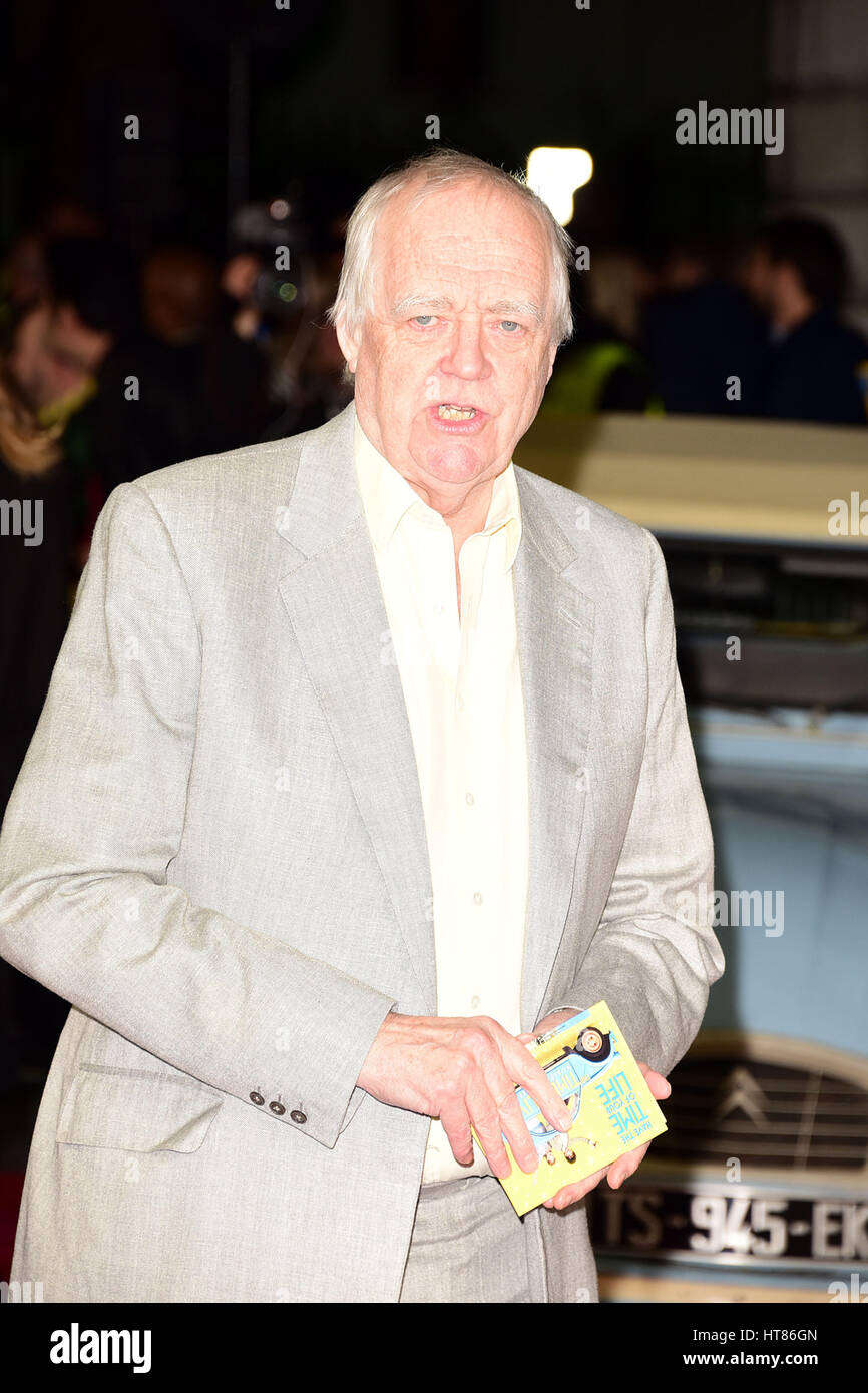 London, UK. 8. März 2017. Sir Tim Rice Teilnahme an der Uraufführung ...