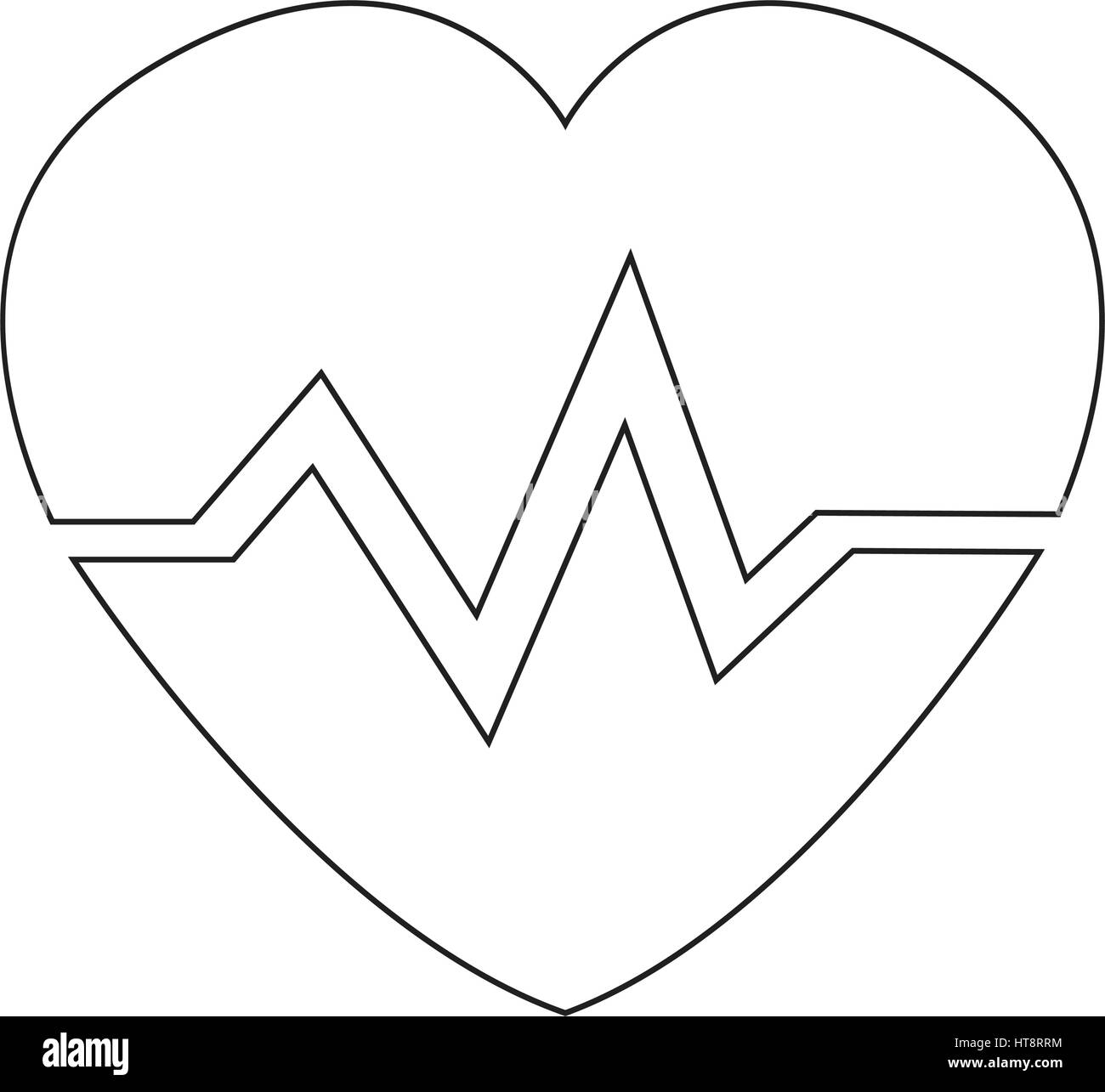 Cardio-Puls-Symbol Abbildung Herzdesign Stock-Vektorgrafik - Alamy Cardio-Puls-Symbol Abbildung Herzdesign Stock-Vektorgrafik - Alamy