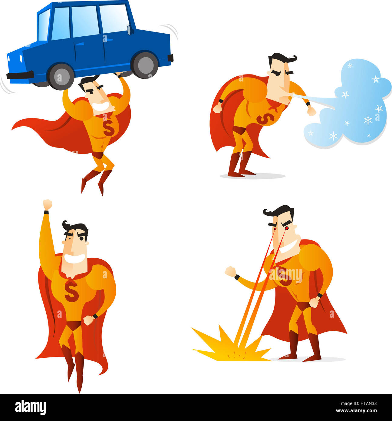 Superman in orange -Fotos und -Bildmaterial in hoher Auflösung – Alamy