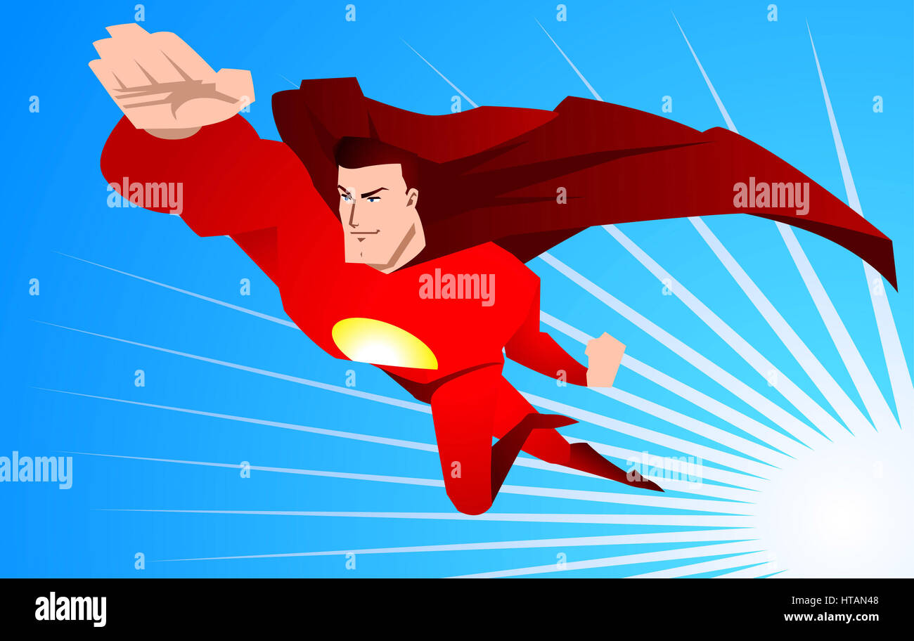 Superman animated -Fotos und -Bildmaterial in hoher Auflösung – Alamy