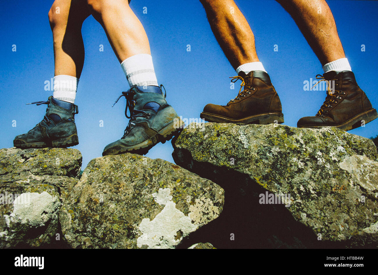 Wanderer wanderer paar -Fotos und -Bildmaterial in hoher Auflösung – Alamy