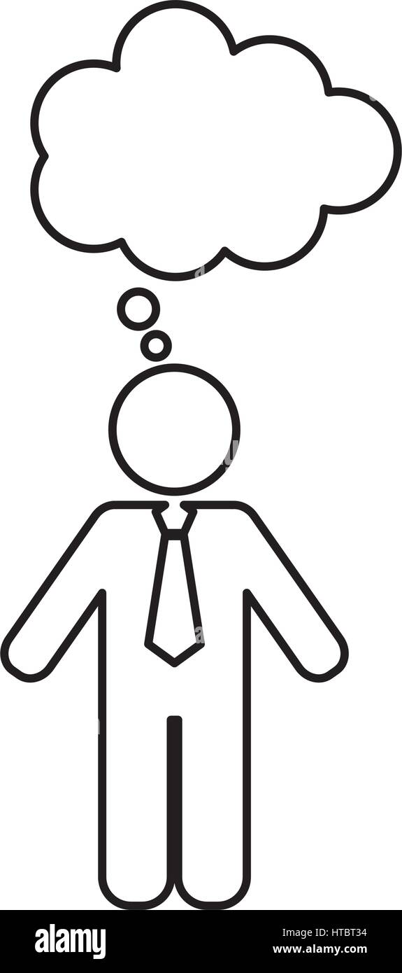 Businessman executive pictogram -Fotos und -Bildmaterial in hoher ...