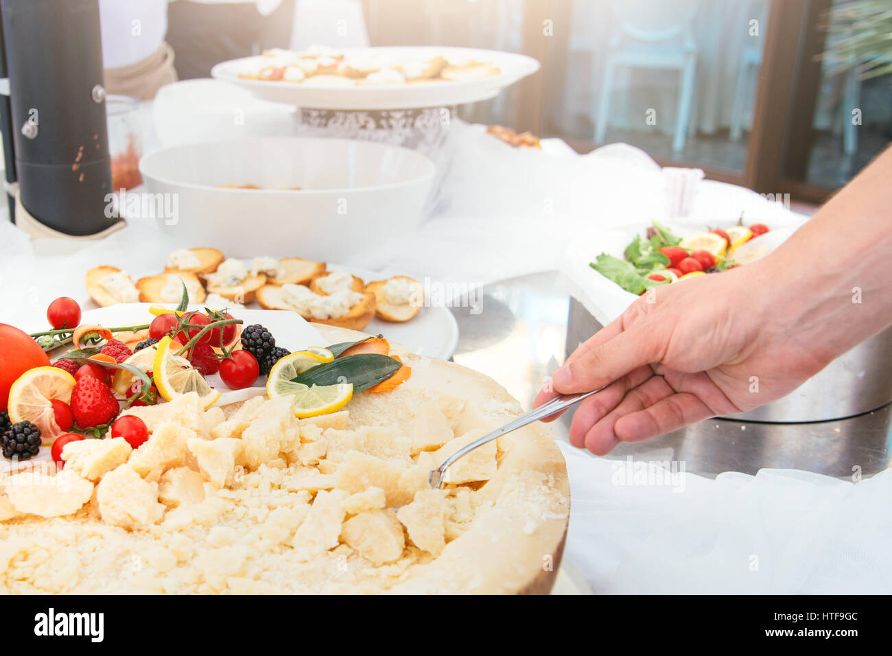 Catering party -Fotos und -Bildmaterial in hoher Auflösung – Alamy