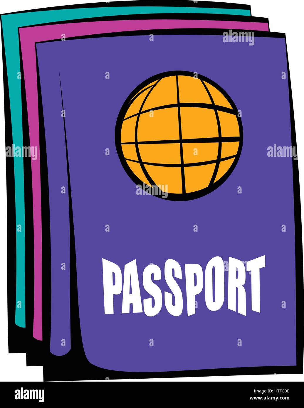 Immigration cartoon Stock-Vektorgrafiken kaufen - Alamy