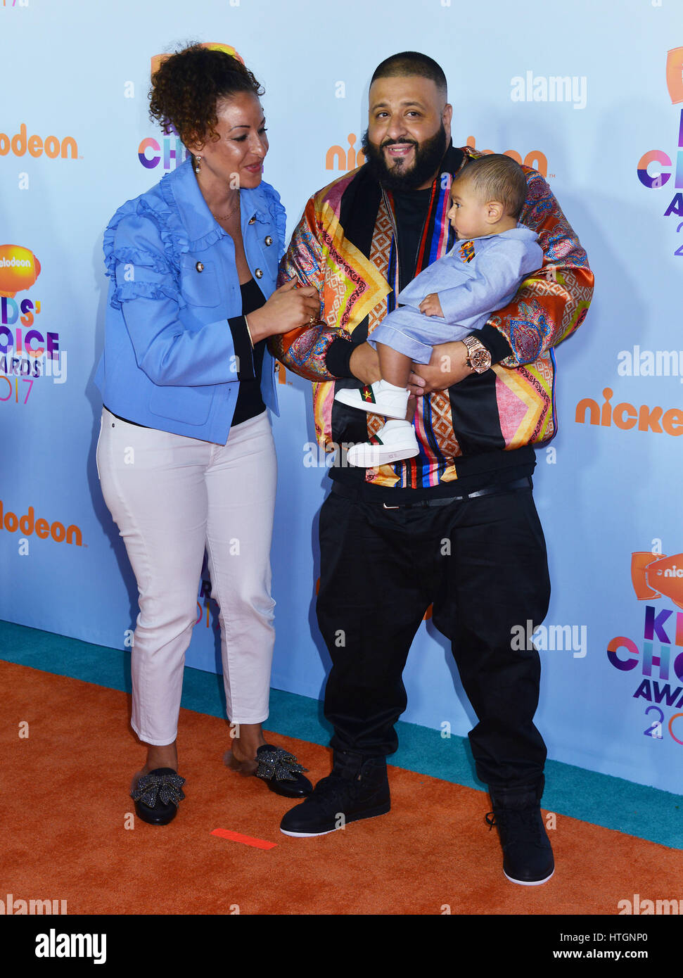 Los Angeles, Kalifornien, USA. 11. März 2017. Nicole Tuck, DJ Khaled ...