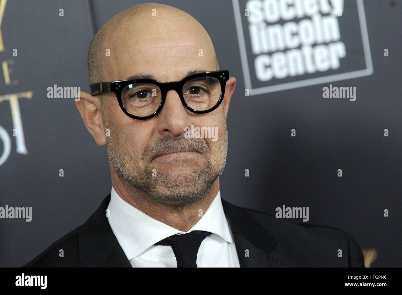 New York City. 13. März 2017. Stanley Tucci besucht die "Beauty and the ...