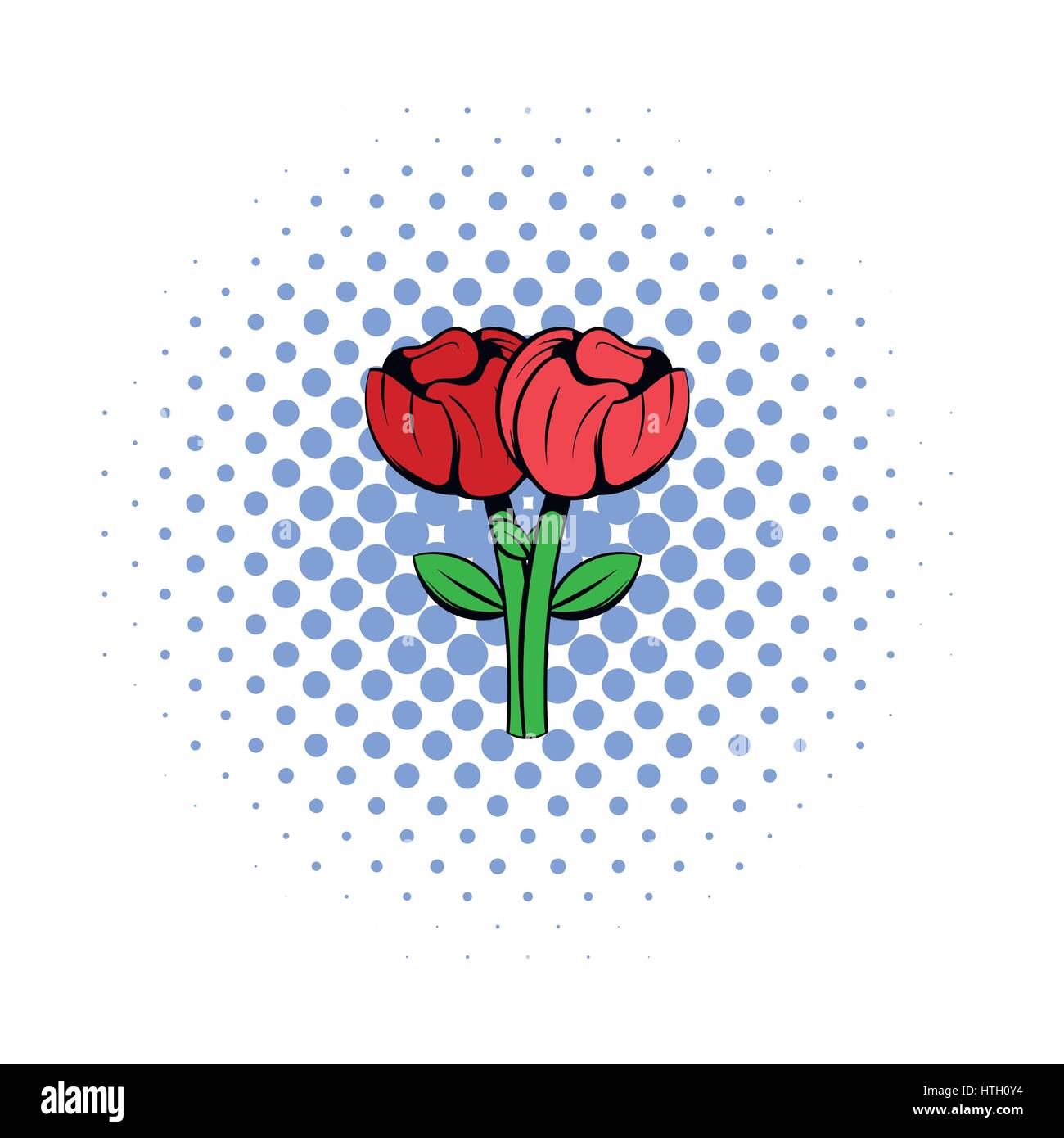 Blumen comics -Fotos und -Bildmaterial in hoher Auflösung – Alamy