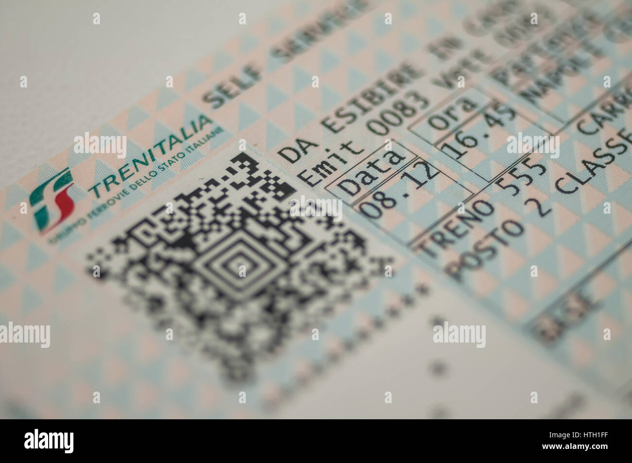 Italienisches ticket -Fotos und -Bildmaterial in hoher Auflösung – Alamy