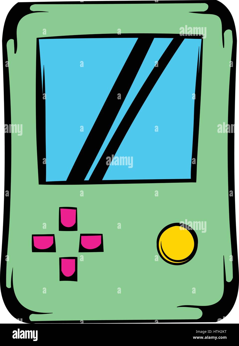 Tetris-Symbol, Symbol-cartoon Stock-Vektorgrafik - Alamy