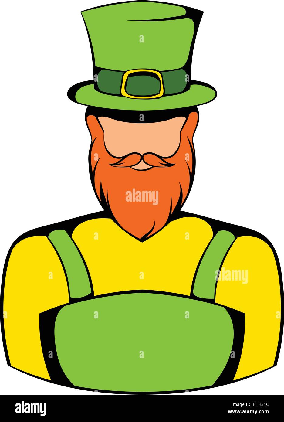 Irish Leprechaun Cartoon Stockfotos und -bilder Kaufen - Alamy