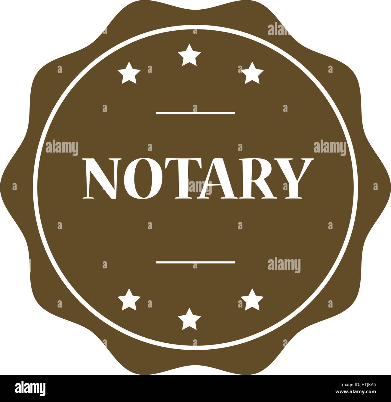 Notar siegel Stock-Vektorgrafiken kaufen - Alamy