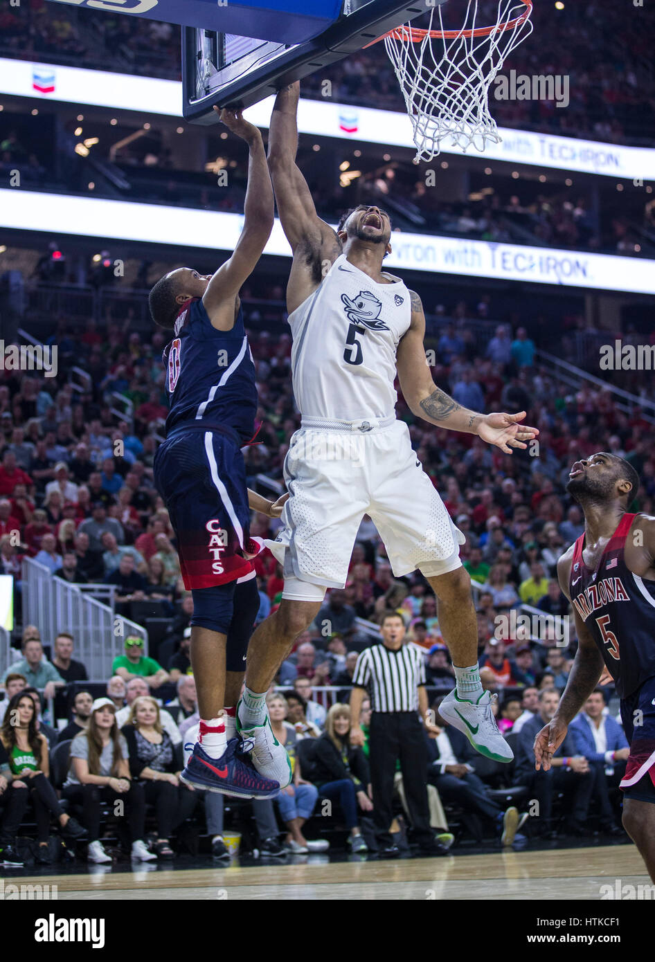 11. März 2017-Las Vegas, NV, Vereinigte Staaten von Amerika-Oregon ...